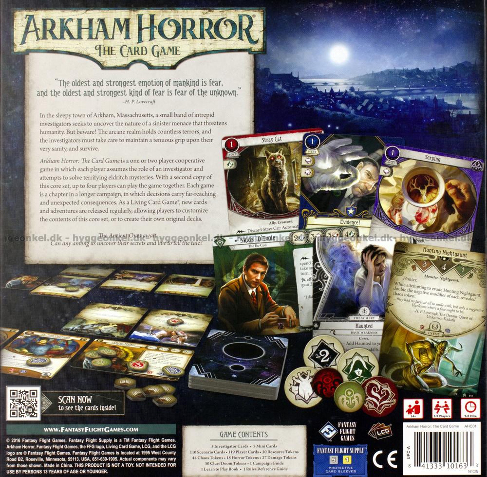Arkham Horror - The Card Game → Køb det billigt i dag! UDGÅET!!!