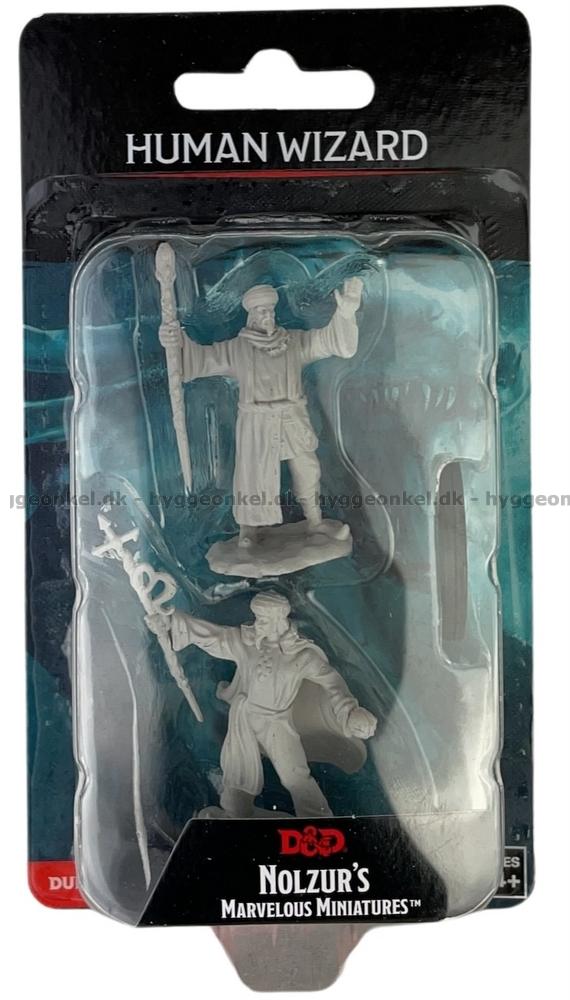 D&D: Nolzur's Marvelous Miniature - Human Wizard Male → Køb det billigt ...