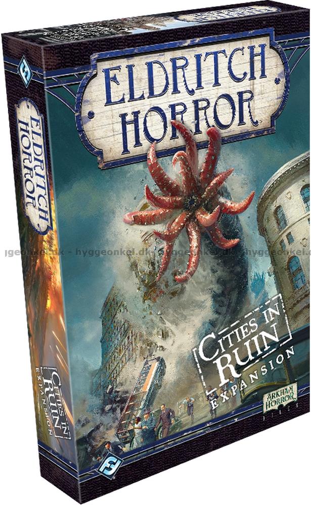 Eldritch Horror: Cities in Ruin kan købes her.