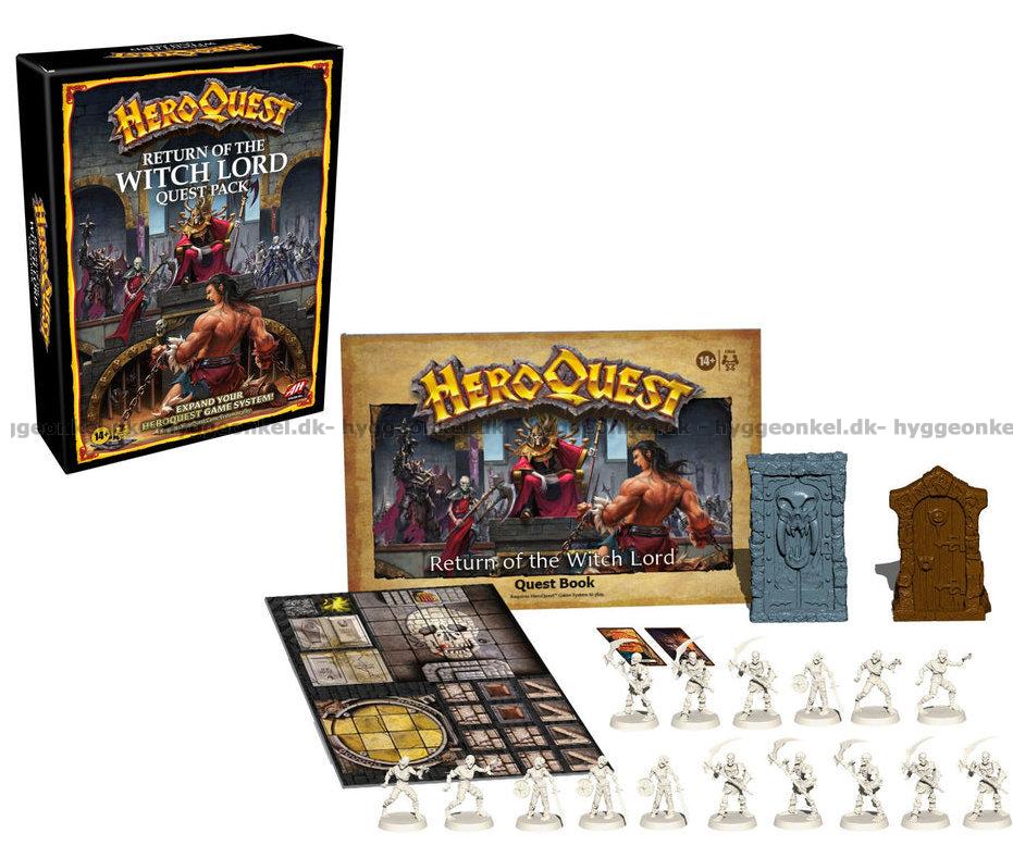 HeroQuest: Return of the Witch Lord! Lynhurtig leverin - 5010993938049