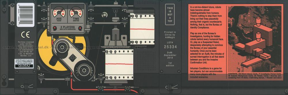 Inhuman Conditions → Køb det billigt i dag! UDGÅET!!!
