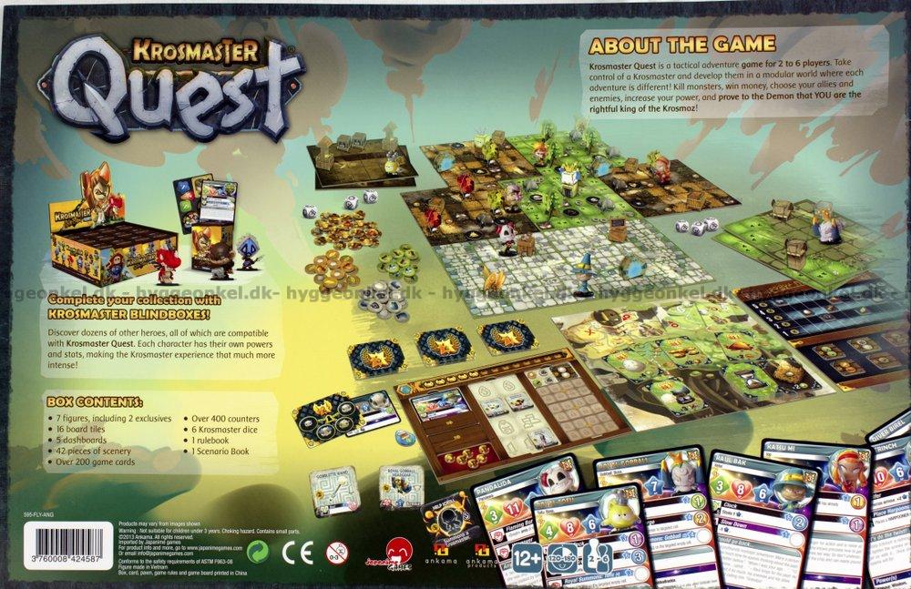 Køb Krosmaster Quest strategispil her. Dag-til-dag levering UDGÅET!!!