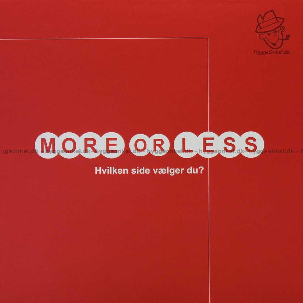 Her kan du købe More or Less! E-mærket webshop UDGÅET!!!