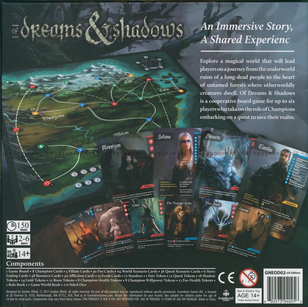 Køb Of Dreams & Shadows billigt på nettet. - 602573040256 UDGÅET!!!