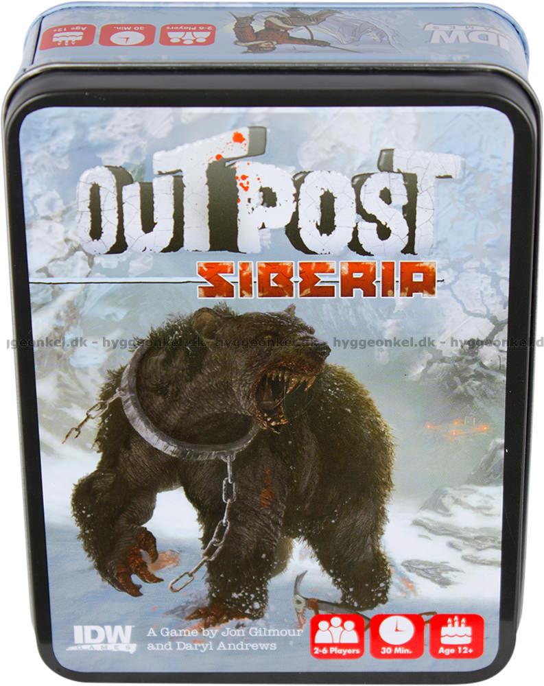 Outpost: Siberia brætspil → Køb det kooperative spil her. UDGÅET!!!