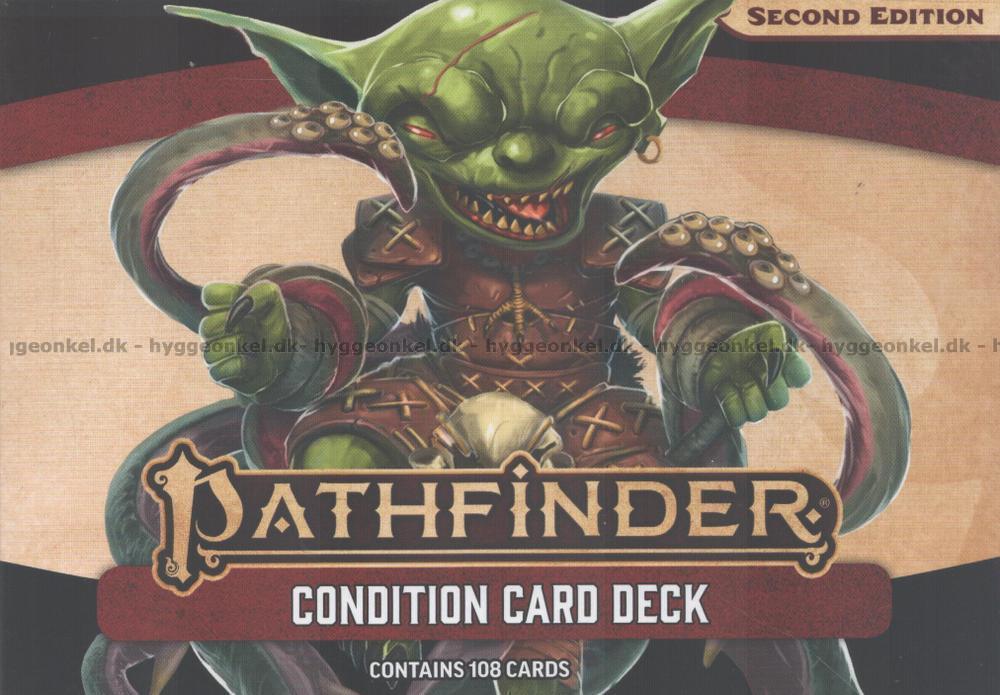 Køb Pathfinder: Condition Card Deck 2nd edition billigt ...