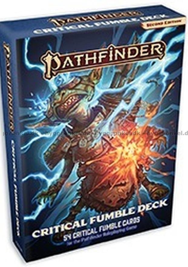 Pathfinder: Critical Fumble Deck 2nd edition → Køb det billigt i dag! - 9781640781900 UDGÅET!!!