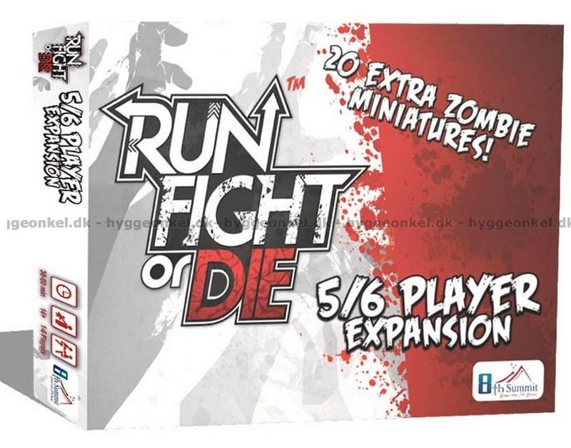 Køb Run fight or die: 5/6 player expansion i dag. UDGÅET!!!