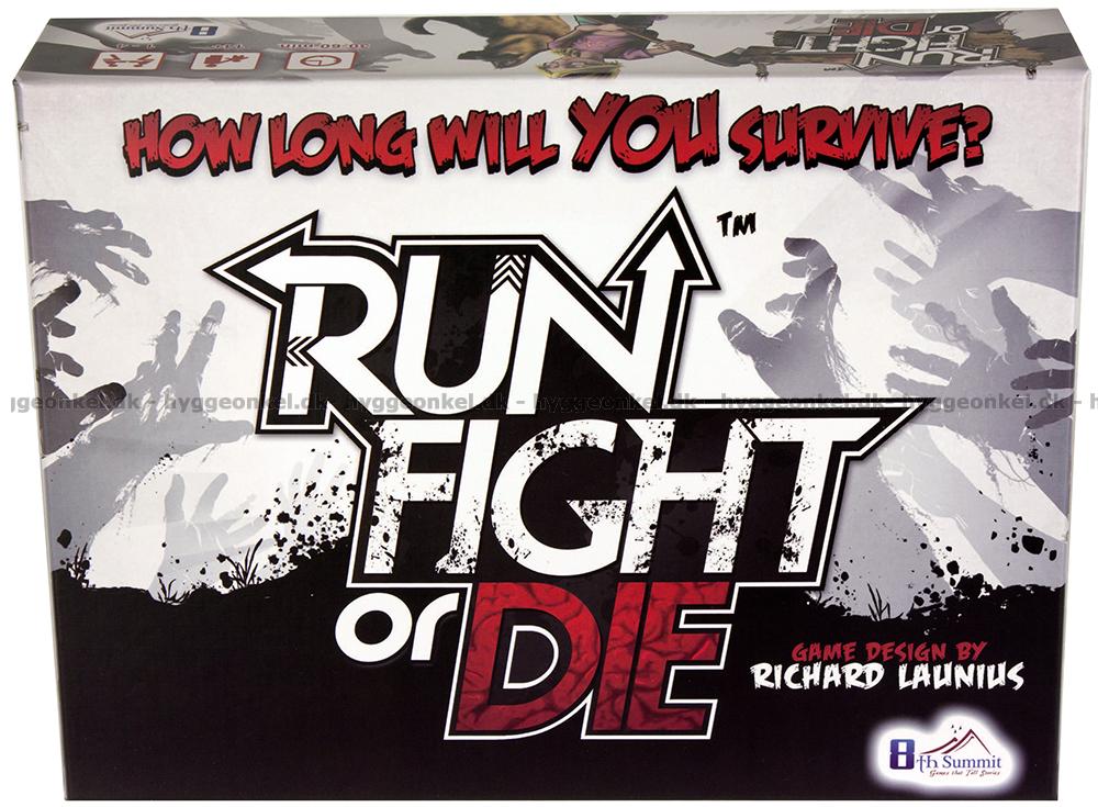 Run fight or die kan købes her. E-mærket webshop UDGÅET!!!