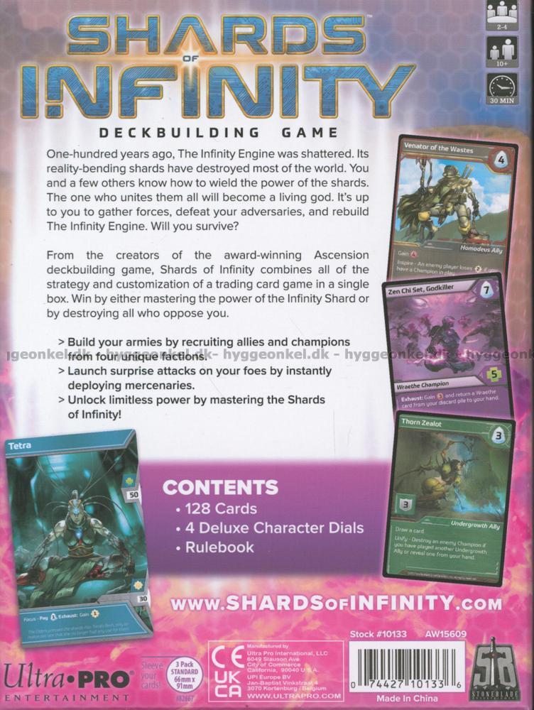 Køb Shards of Infinity billigt. E-mærket UDGÅET!!!