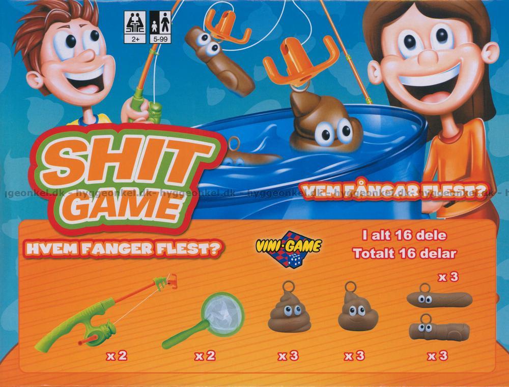 Shit Game → Køb det billigt i dag! UDGÅET!!!