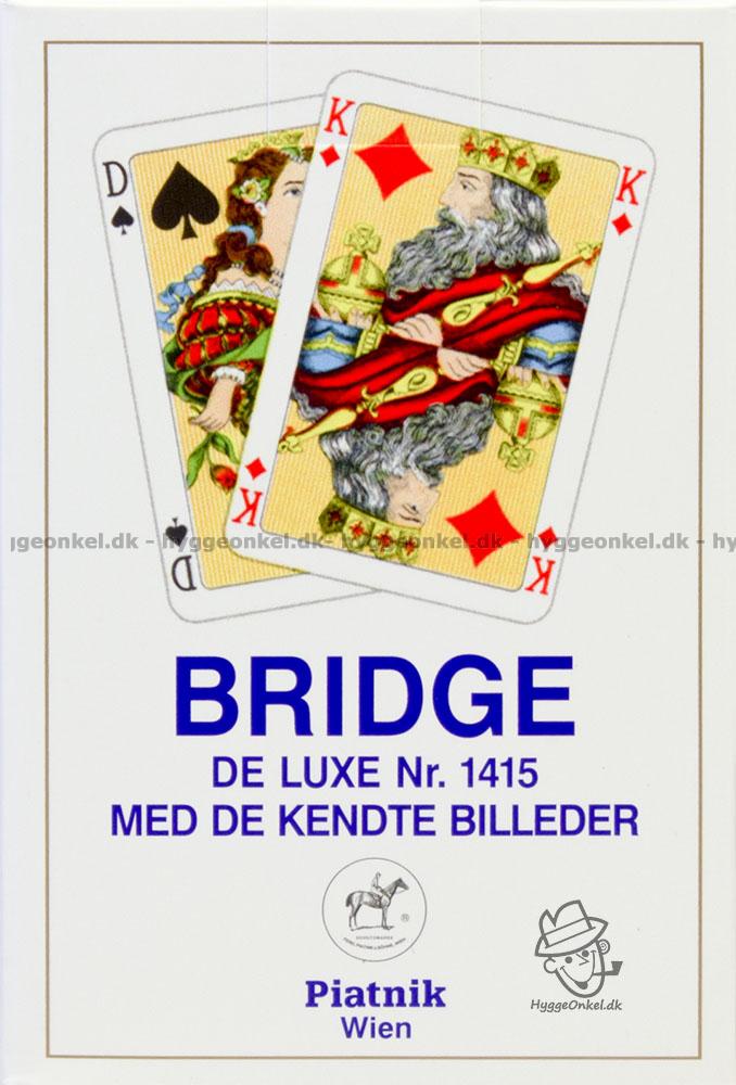 Køb Spillekort Bridge - blå billigt. Dag-til-dag levering