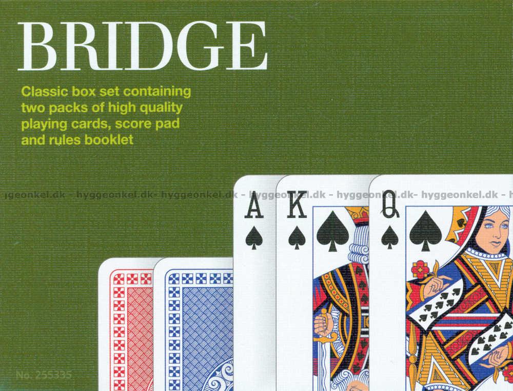Spillekort: Bridge → Køb det billigt i dag! - 9001890255335