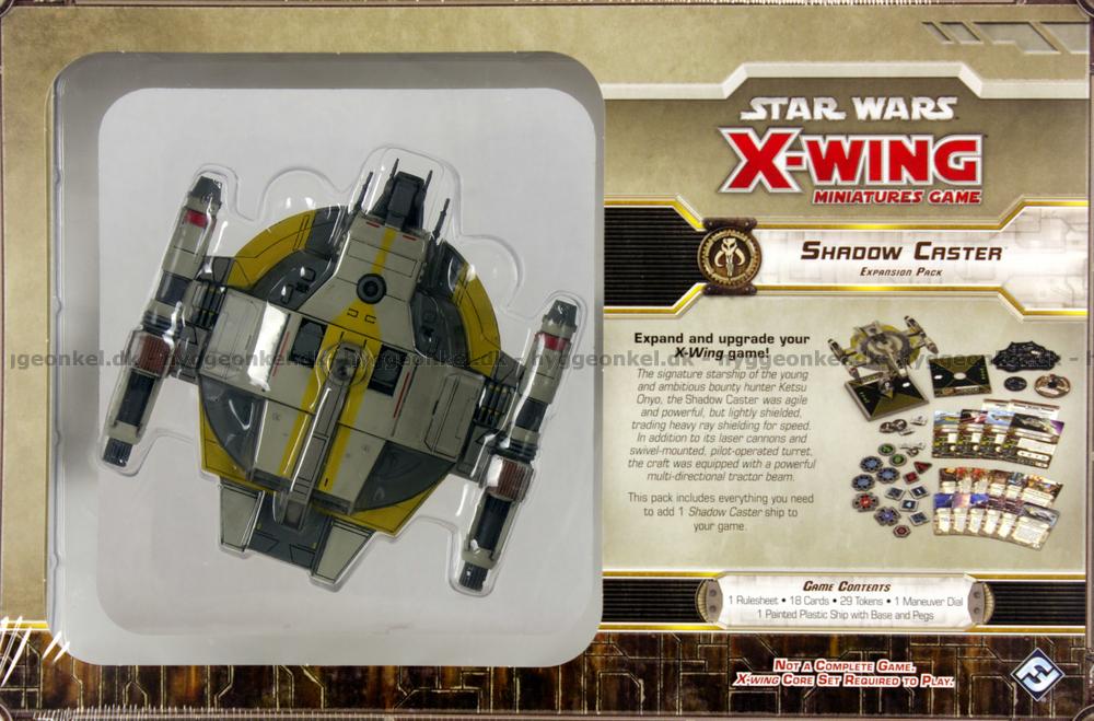 Star Wars: X-wing Miniatures Game - Shadow Caster UDGÅET!!!