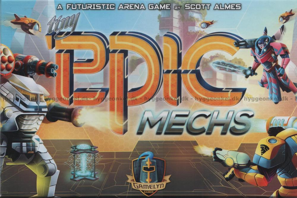 Her kan du købe Tiny Epic Mech! E-mærket webshop - 728028466065 UDGÅET!!!
