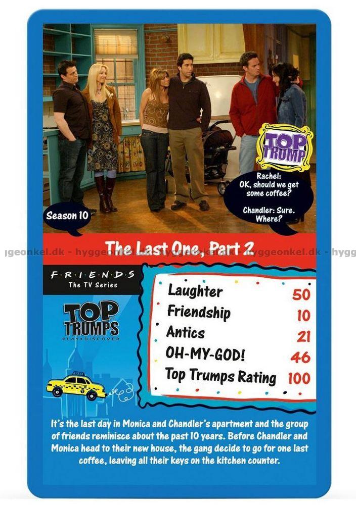 Top Trumps: Friends → Køb det billigt i dag! UDGÅET!!!
