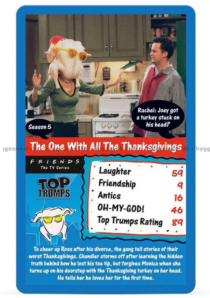 Top Trumps: Friends → Køb det billigt i dag! UDGÅET!!!
