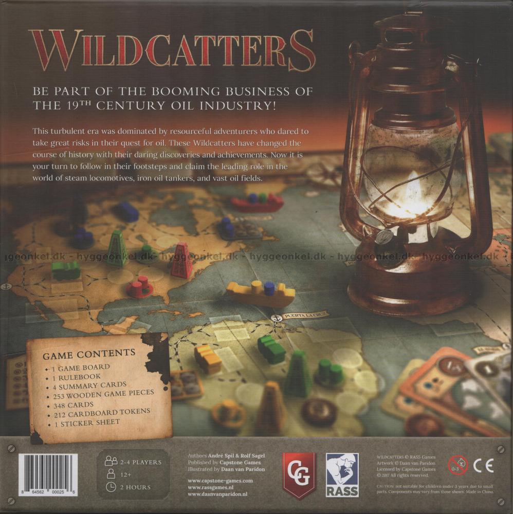 Her kan du købe Wildcatters! Sender alle hverdage UDGÅET!!!